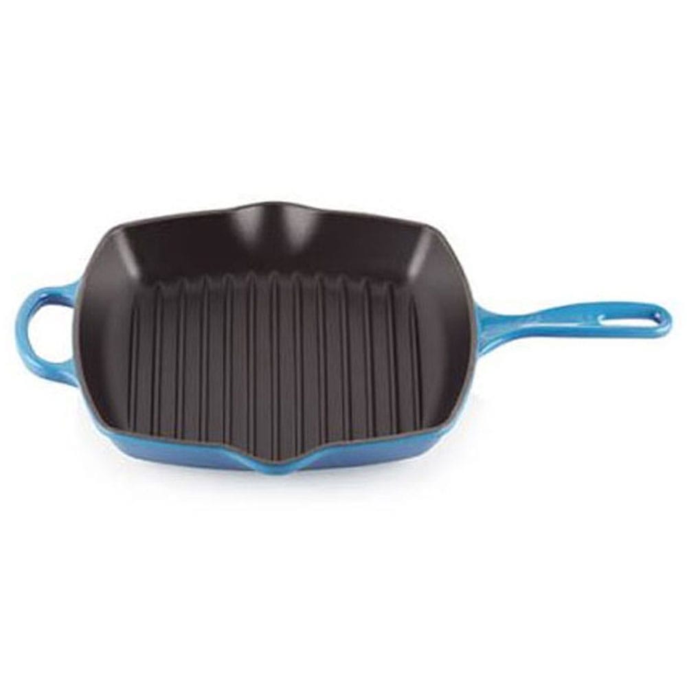 Le Creuset Signature Square Grillit 26 Azure | Best Price & FREE UK ...