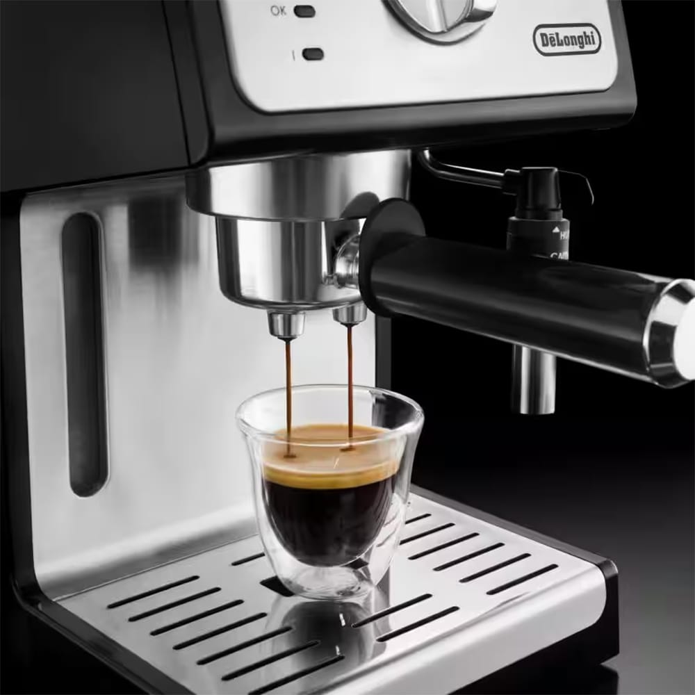 Experience Rich & Smooth Espresso with the Delonghi Compact Machine