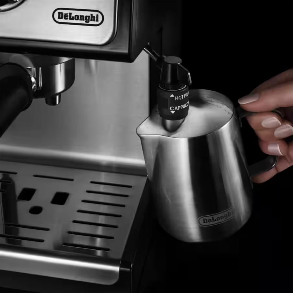 Experience Rich & Smooth Espresso with the Delonghi Compact Machine