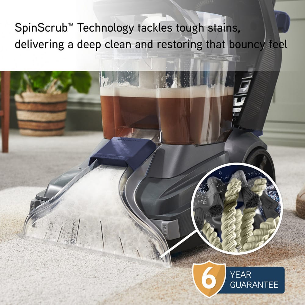 Vax SpinScrub Power Plus Carpet Cleaner with Advanced Brushes