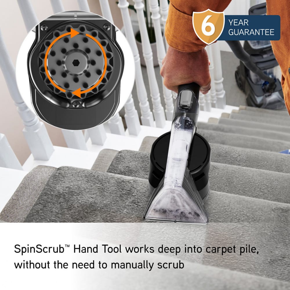 Vax SpinScrub Power Plus Carpet Cleaner with Advanced Brushes
