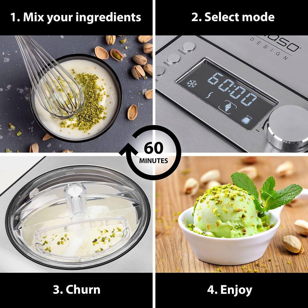Caso Design 03298 IceCreamer: Effortless Ice Cream at Home