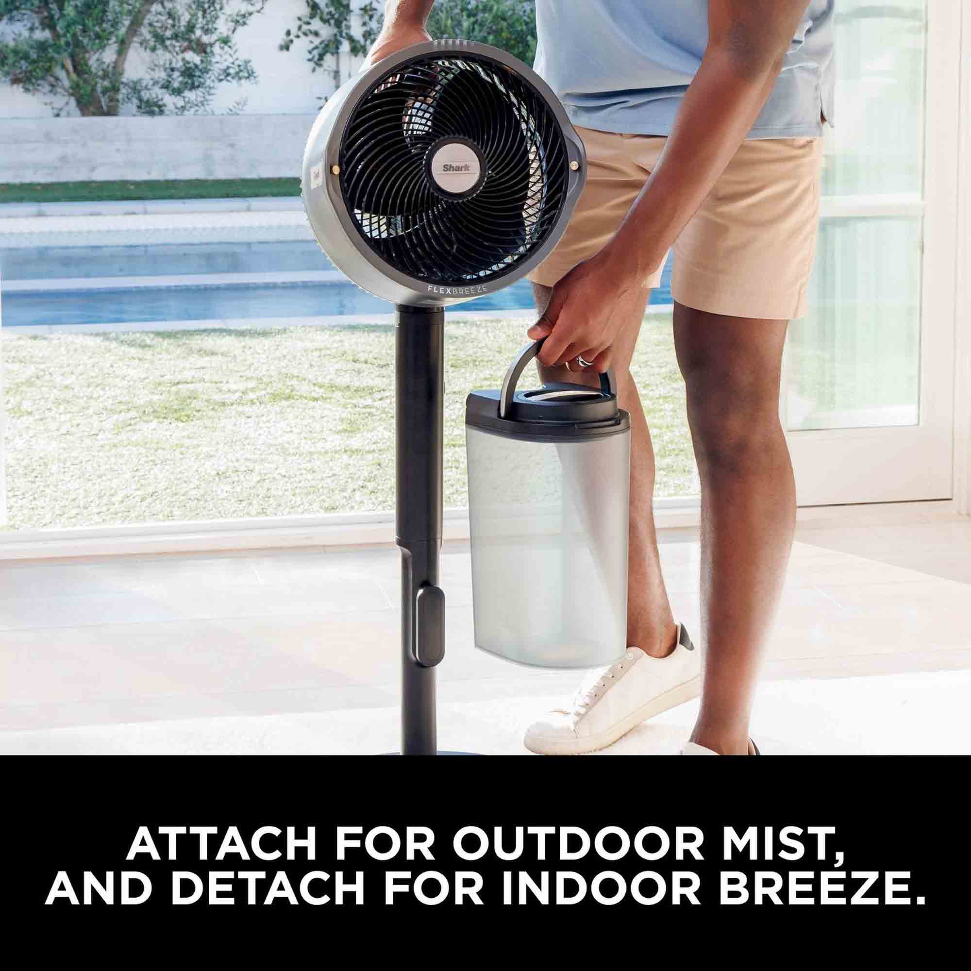 Shark FlexBreeze Pro Mist with Innovative Spray Technology
