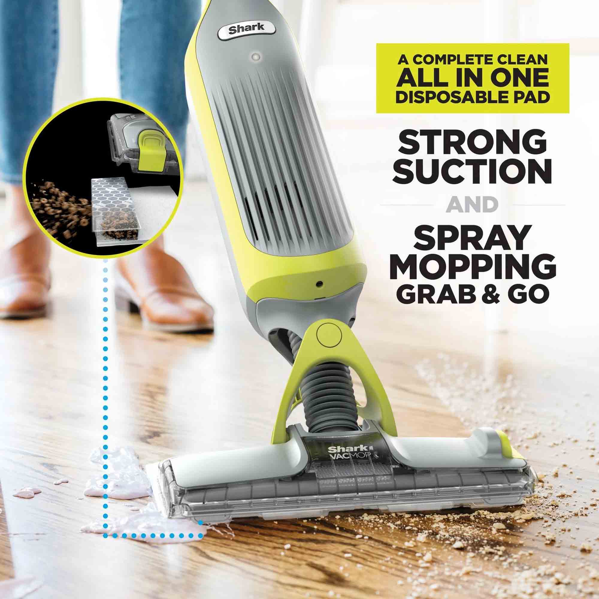 Shark VM200UK VacMop Cordless Vacuum Mop - Effortless Clean