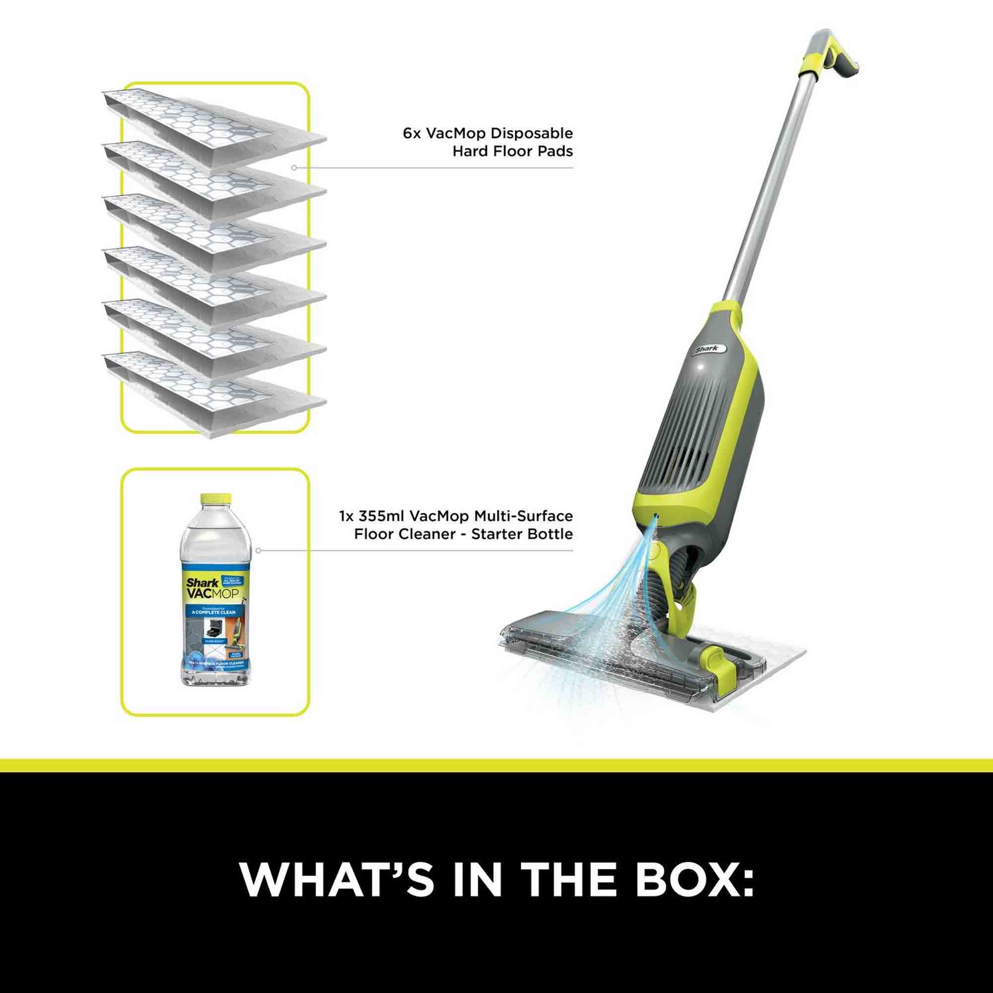 Shark VM200UK VacMop Cordless Vacuum Mop - Effortless Clean