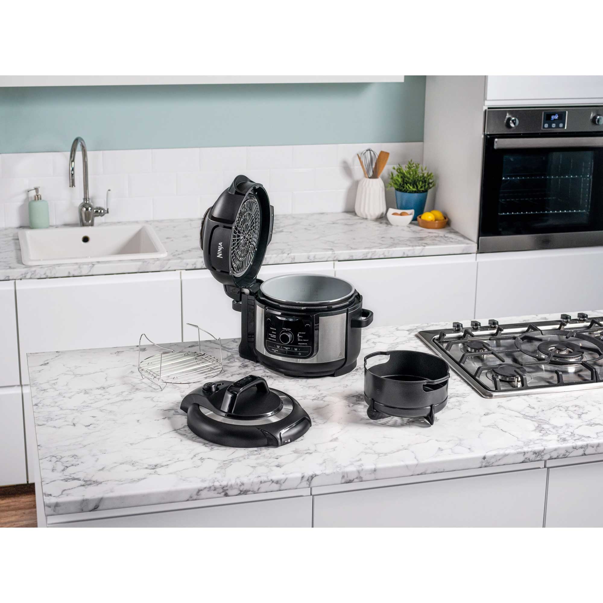 Ninja Foodi 9-in-1 Multi-Cooker 6L – Black & Silver | OP350UK | Best ...